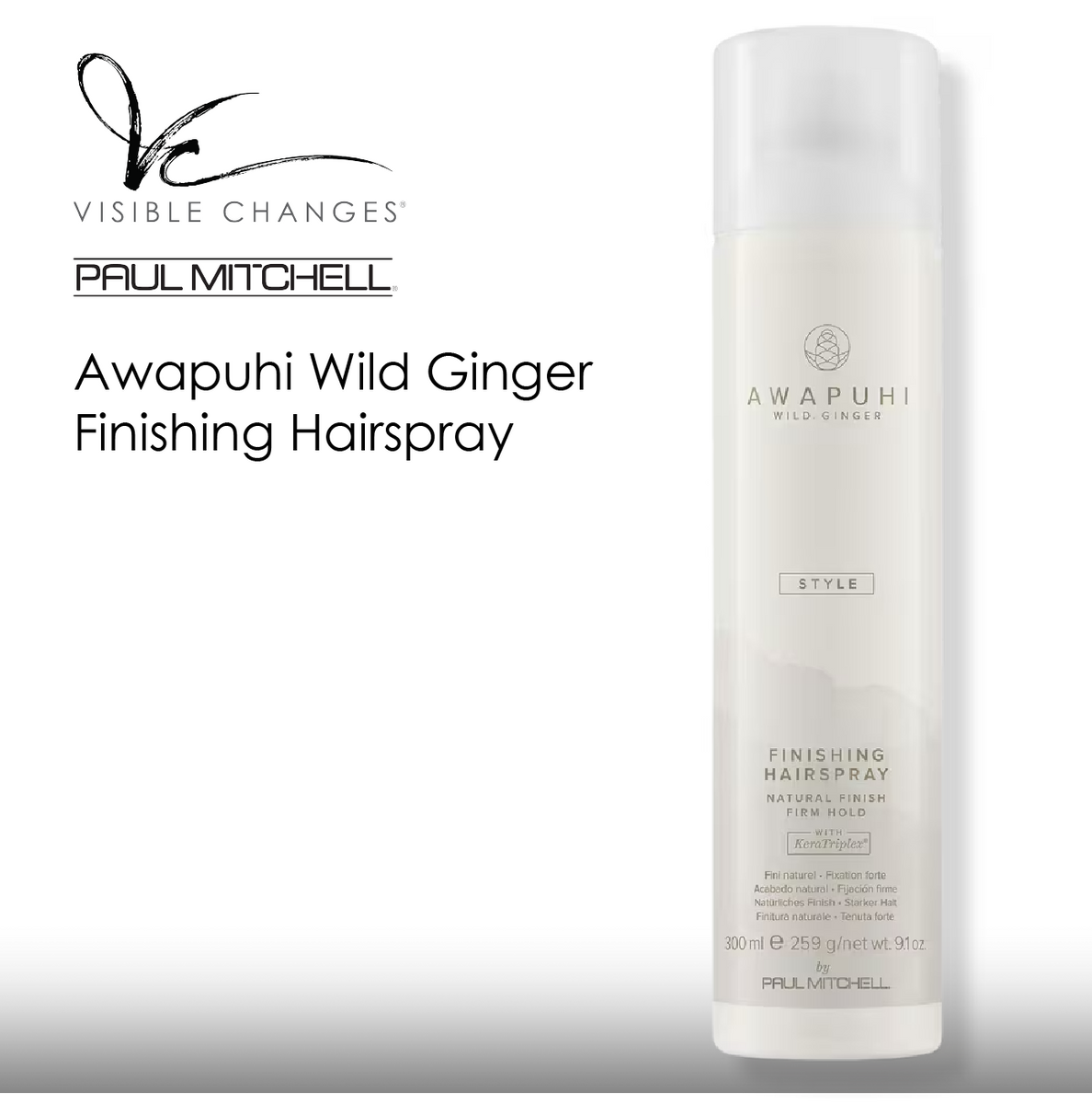 Finishing Spray 9.1oz – Visible Changes Online Store