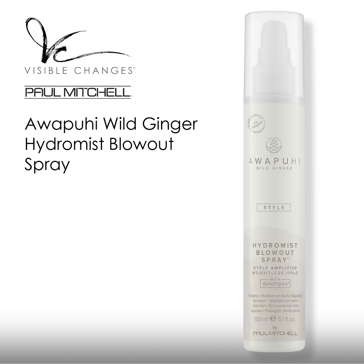 HydroMist Blow-Out Spray 5.1oz – Visible Changes Online Store